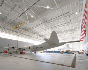 Aircraft hangar - 54 - Heavy Structures - open / for airport