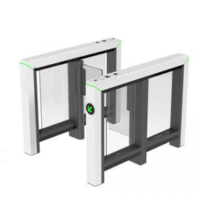 Swing access gate - Mars Pro-S1200 Series - ZKTeco - glass / for airport