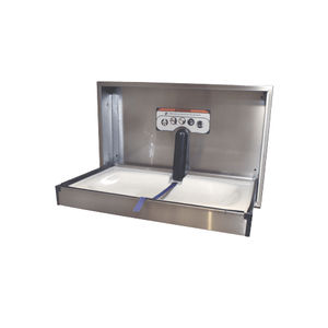 Airport baby changing table - BC100SSC-SM - Dolphin Dispensers - vertical