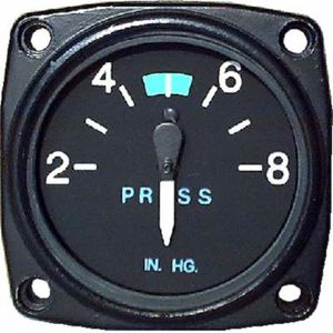 Aircraft airspeed indicator - UMA Instruments - analog
