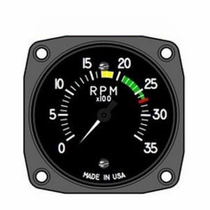 Analog tachometer - T19-801-E02U038 - UMA Instruments
