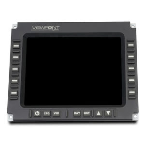 Avionics instrument aircraft cabin monitor - VPT-8-MIL - ViewPoint ...