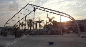 Aircraft hangar - Clamshell - Shelter Tent Manufacturing Co., Ltd - for ...