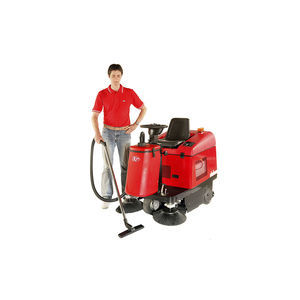 Airport sweeper - R850 series - RCM - ride-on / electric / multi-function