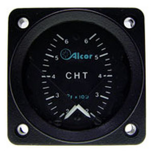 Temperature gauge - 46149 - ALCOR - analog / fuel / for aircraft