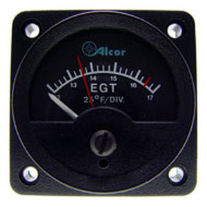 Temperature gauge - 46149 - ALCOR - analog / fuel / for aircraft