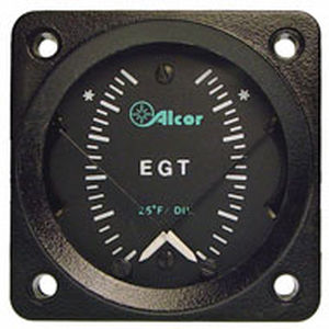 Temperature gauge - 46149 - ALCOR - analog / fuel / for aircraft
