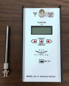Avionics tester - AV-15 - Sun Avionics - aeronautical