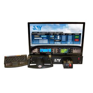 Flight simulator - MCX - Redbird Flight Simulations - training / with ...