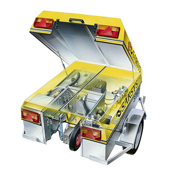 Runway friction tester - STFT - ASFT - towed