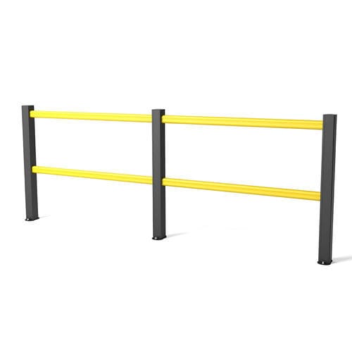 Protective barrier - HD Light - BOPLAN BV - safety / fixed / pedestrian