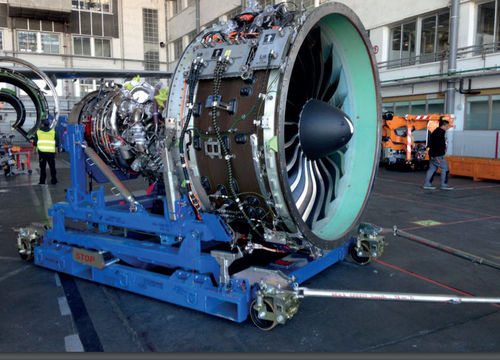 Engine transporter - PW1100 - DEDIENNE AEROSPACE SAS - for airport
