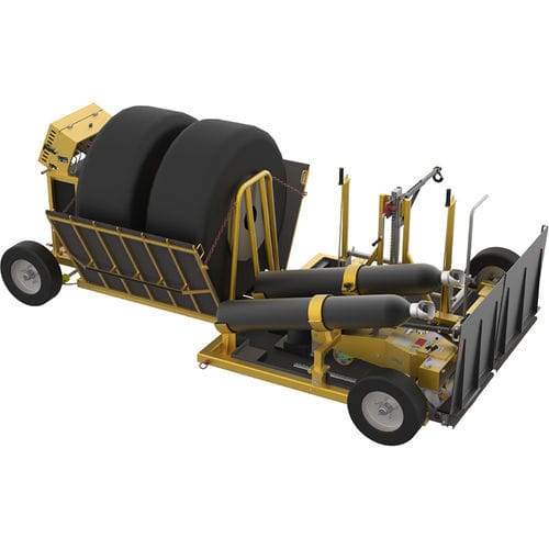 Handling trolley - LANGA INDUSTRIAL - for wheel change