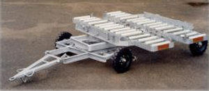 Container dolly - 1231-04 - PINON SAS - for ULD / LD3 / LD2