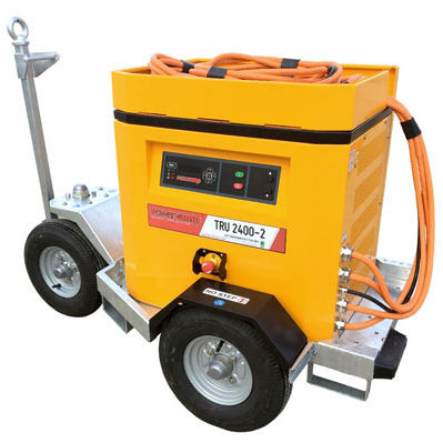 Mobile ground power unit - TRU 2400-2 - POWERVAMP LTD - for aircraft ...