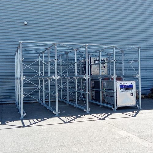 Container ULD storage rack - Drive-In - SACO AIRPORT EQUIPMENT