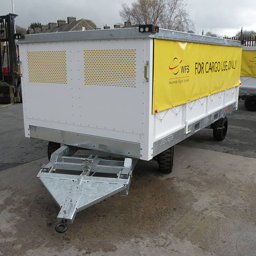 2-axle trailer - SACO AIRPORT EQUIPMENT - for airport 2-axle trailer - SACO AIRPORT EQUIPMENT - for airport