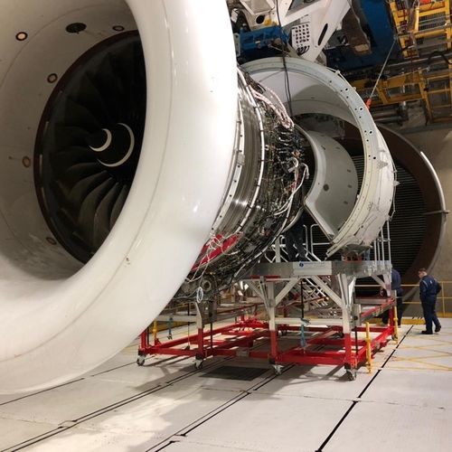 Engine access platform - 812.103.03 - SEMMCO LTD - movable / adjustable