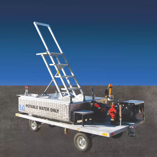 Self-propelled potable water cart - WSC400 - TIMSAN - towed / for airport