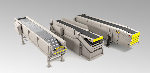 Belt conveyor - WASP, INC. - baggage / for cargo / horizontal