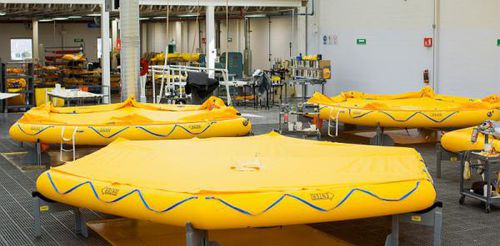 Aircraft life raft - Safran Aerosystems