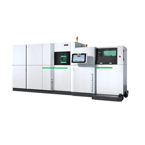 Metal 3D printer - M 300-4 - EOS GmbH Electro Optical Systems - DMLS ...