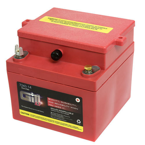 Aircraft battery - 7243-14 - Gill Electric Company - VRLA / 24V