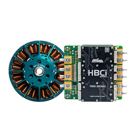 Light aircraft electric propulsion system - 25KW 2 - MGM COMPRO - for ...