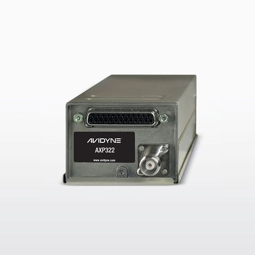 Transponder with ADS-B - AXP322 - Avidyne - mode S / for aircraft / illuminated