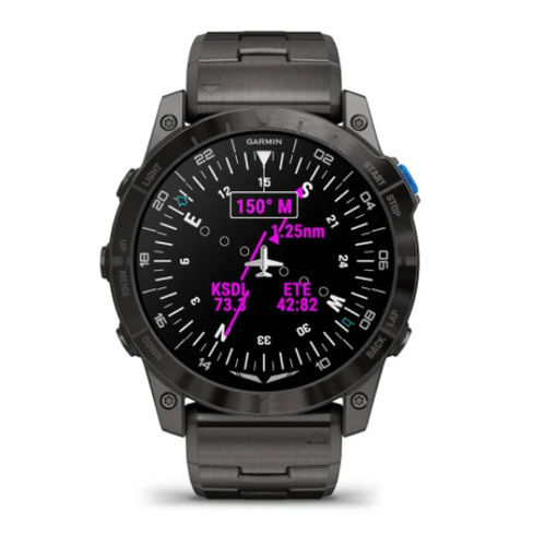 Pilot watch - D2™ Mach 1 - Garmin International, Inc. - aviator / with ...