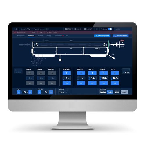 Runway lighting system - ALCMS - S4GA - taxiway / runway edge / approach
