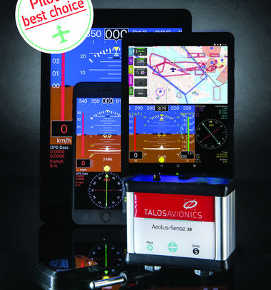 Aircraft EFIS - Aeolus-Sense 3B - Talos Avionics P.C. - LCD