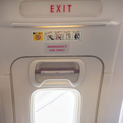 Aircraft cabin placard - Gerber Technology - information / signing ...