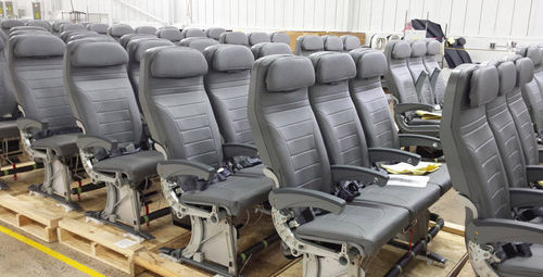 Seat cover fabric for aircraft upholstery - Torrington Distributors - plain