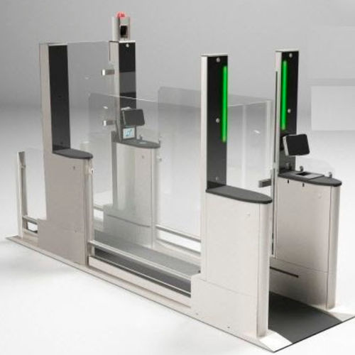 Airport border e-gate - IER 919 - IER Blue Solutions - with passport ...