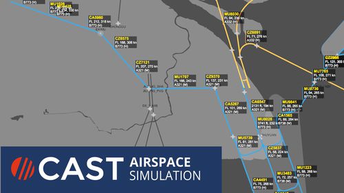 Air traffic simulation software - CAST Airspace - Airspace Simulation Software - ARC (Airport ...