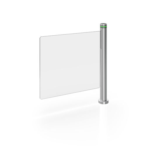 Swing access gate - Winglock - Boon Edam - automatic / glass / for airport