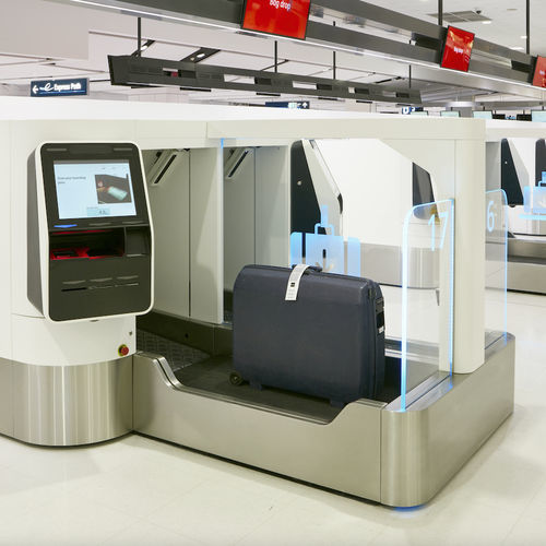 Self-service bag drop - Amadeus IT Group SA - with check-in / for airport