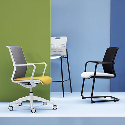 Airport chair - Circo Cantilever - CR8 - Senator - on casters