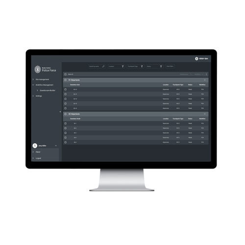 Biometric software - ADMIN - Vision-Box - control / for airport / for ...
