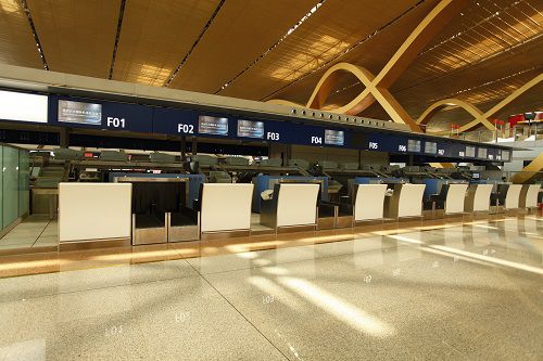Check-in counter - C.C.M. Srl - information / customs / for airport