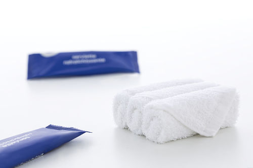 Aircraft cabin towelette - Euro-GOODNIGHT S.L.