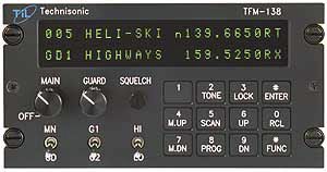 Radio transceiver - TFM-138 - Technisonic Industries Ltd. - VHF / for ...