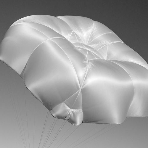 Cross parachute - BACKUP RS series - U-Turn GmbH - rescue / single place