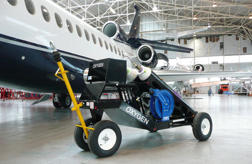 Oxygen service cart - NBOT-2 - Newbow Aerospace