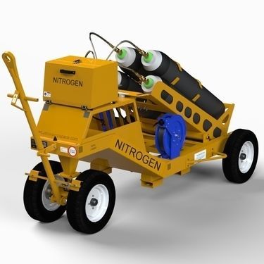 Nitrogen service cart - NBNT-4 - Newbow Aerospace