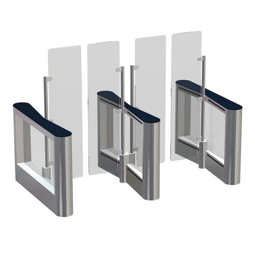 Speedgate with card reader - EasyGate HG/HR - Cominfosec - for airport