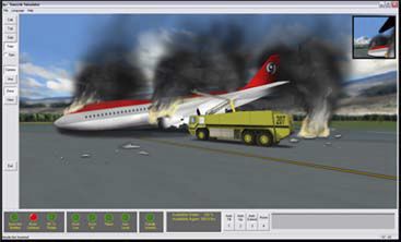 Intervention vehicle simulator - ARFF - L-3 LINK - training / PC-based