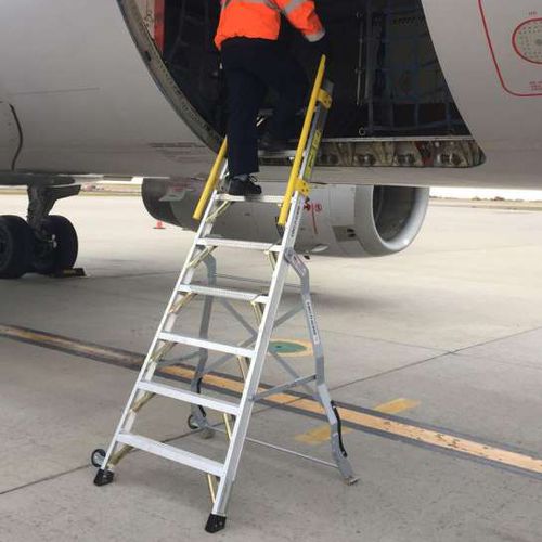 Maintenance stepladder - 8LNCPYLON320 - LockNClimb, LLC - for airplane
