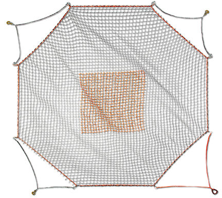 Cargo net - HCN1616-8B - Onboard Systems - floor-to-floor / for aircraft